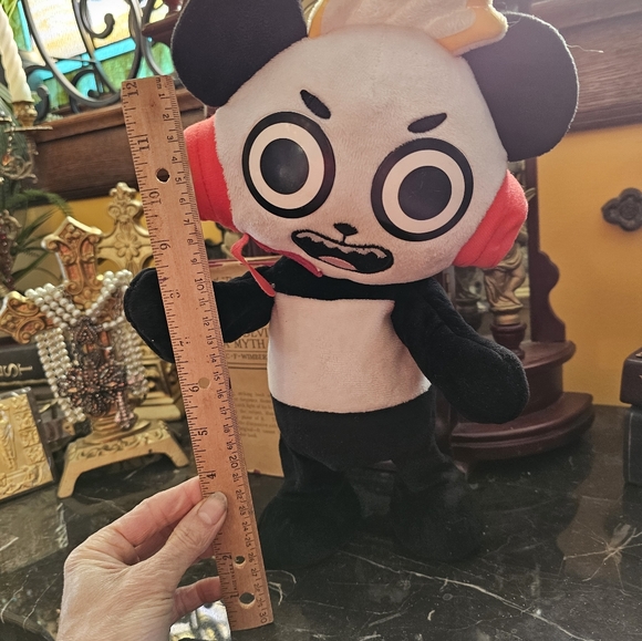 Nickelodeon Toys Plush Waling Talking Ryans World Combobunga Panda